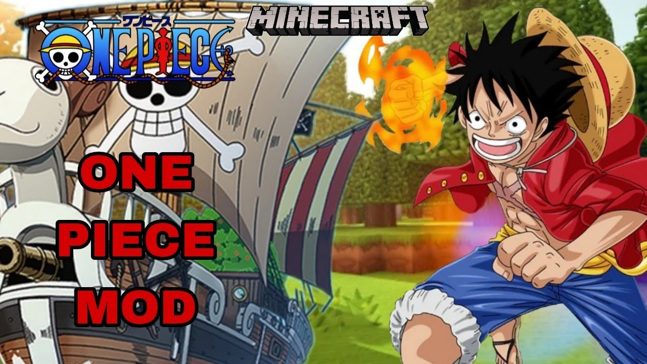 *NEW* BEST WORKING ONE PIECE MOD FOR MINECRAFT BEDROCK EDITION! *EASY ...