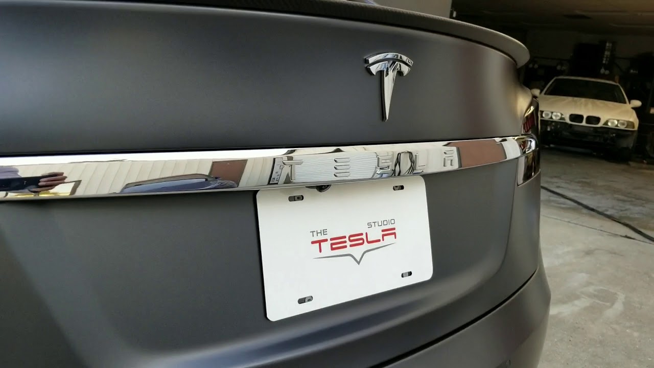 Tesla Model S P100D | Xpel Stealth Full Body Wrap by The Tesla Studio ...