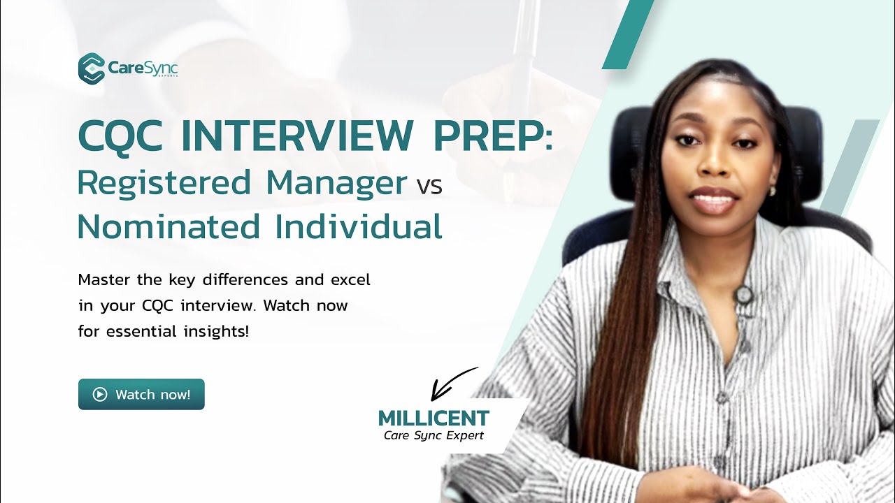 CQC Registered Manager vs Nominated Individual: What's the Difference ...