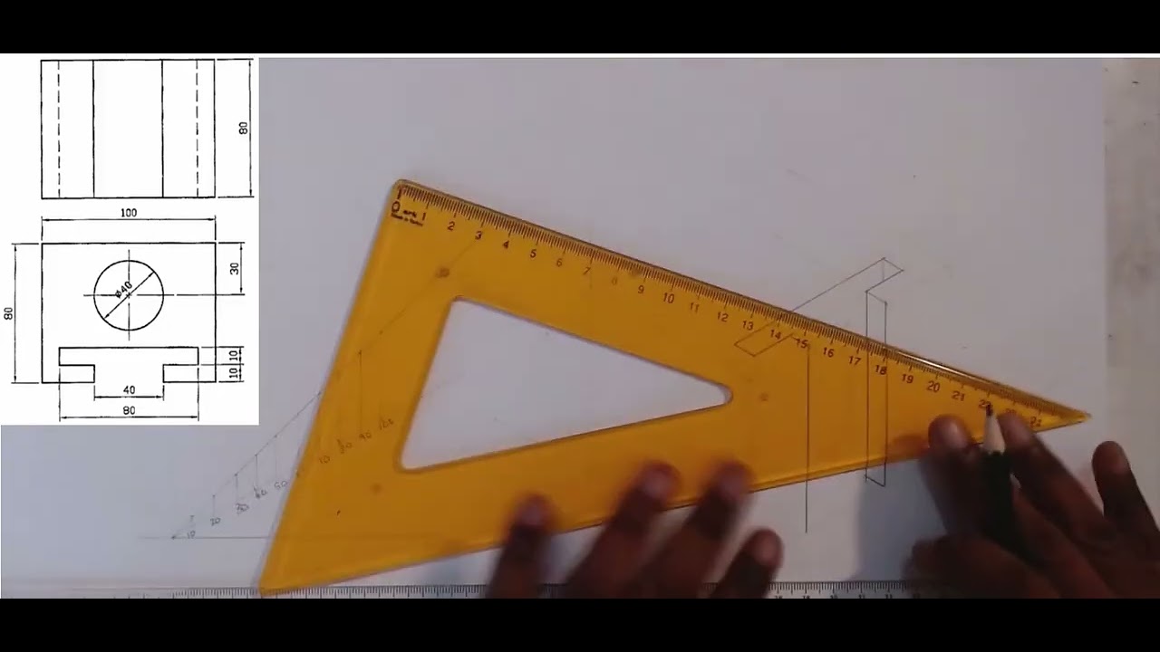 EDN3 example 2 isometric using the isometric scale 720p - YouTube