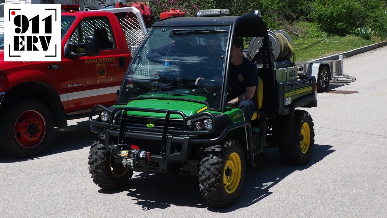 Manchester Fire Truck Responding | Gator - YouTube