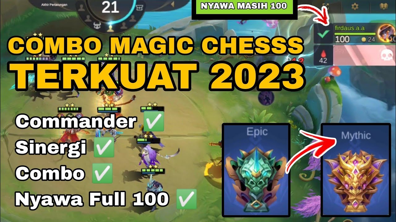 COMBO MAGIC CHESSS TERKUAT 2023 - Combo Magic Chess Terbaru 2023 Tak ...