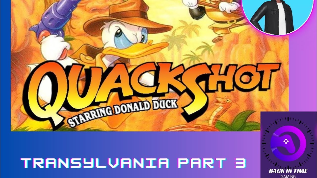 Quack Shot Starring Donald Duck TRANSYLVANIA PART 3 (Megadrive) - YouTube