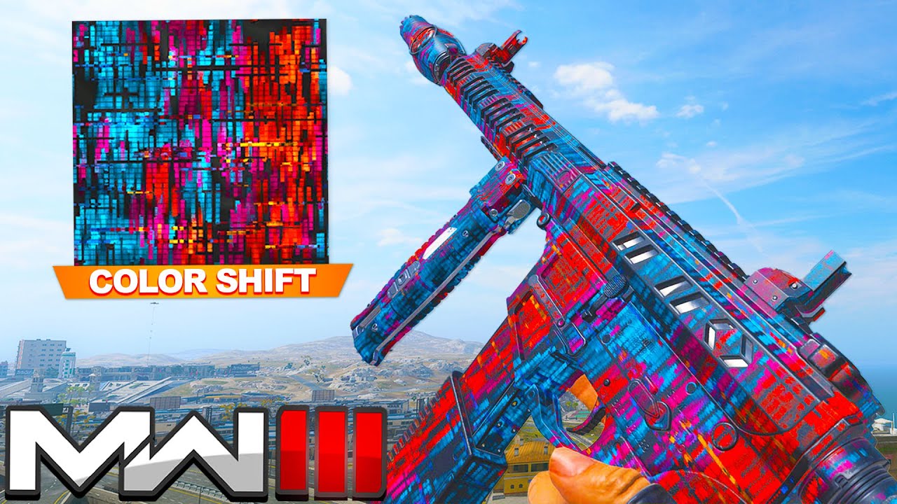 Unlocking the *NEW* "COLOR SHIFTING" Camo in MW3 - YouTube
