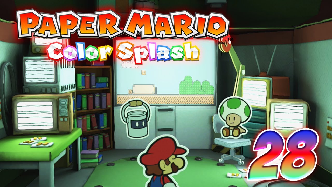 Green Energy Plant | Paper Mario Color Splash | Gameplay Part #28 - YouTube
