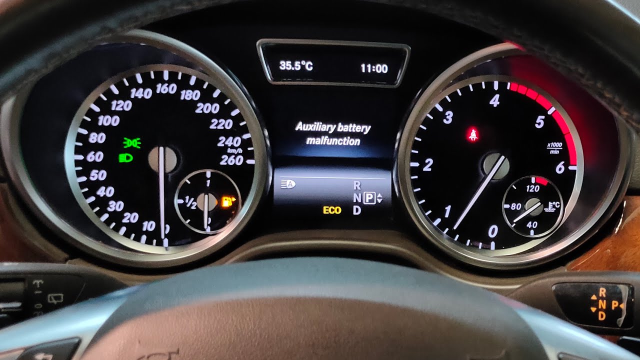 Solved Ml250 cdi Auxiliary battery malfunction - YouTube