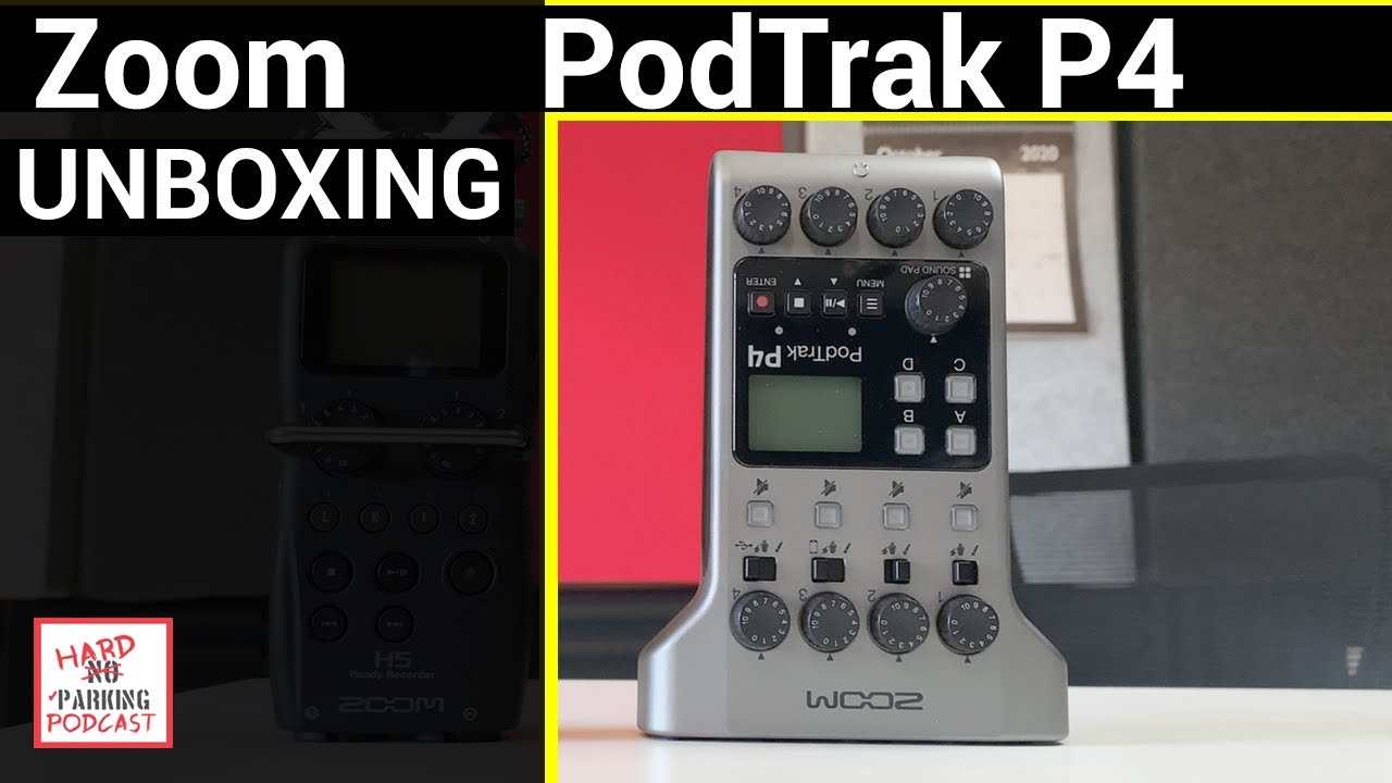 PodTrak P4 UNBOXING quick overview. Zoom's newest product just for ...