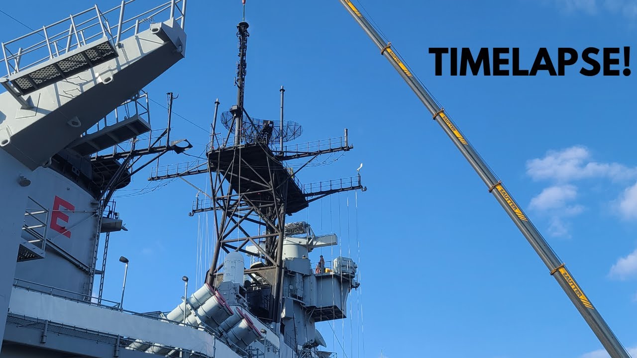 Removing and Replacing the Battleship's Mast: TIMELAPSE - YouTube