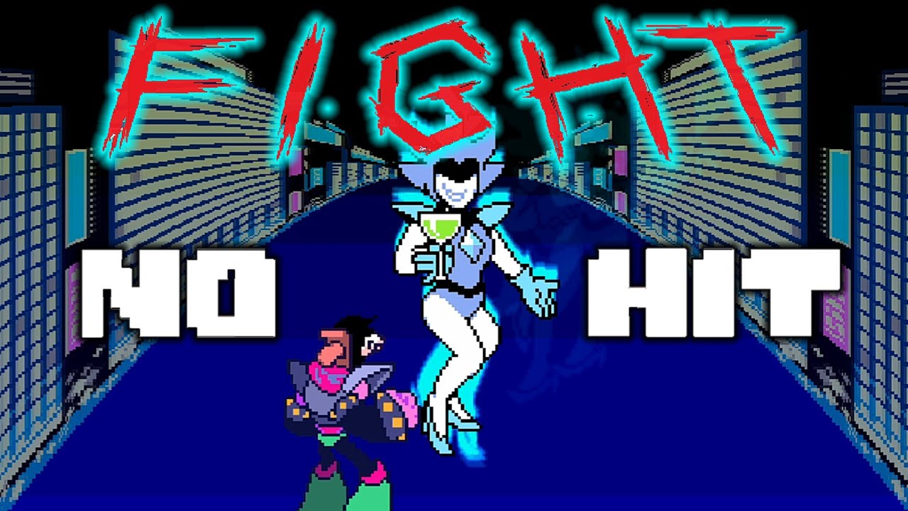 [델타룬]델타룬 챕터 2 기가 퀸 노히트 Deltarune Chapter 2 Giga Queen NO HIT - YouTube