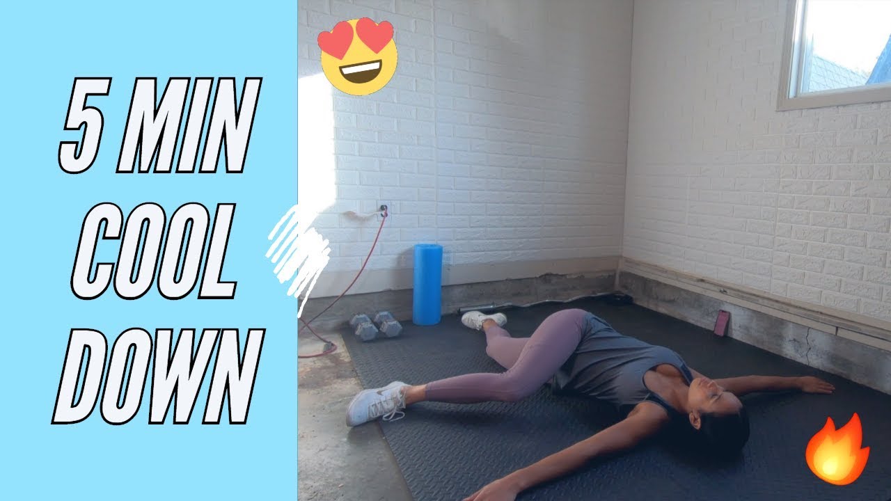 WORKOUT 5 MIN COOL DOWN | STRETCHING ROUTINE - YouTube