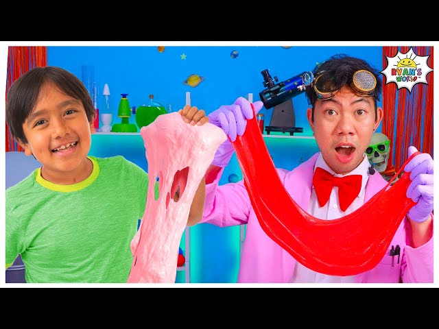 Is Slime a Liquid or a Solid Science Experiment for kids! - Videos For Kids
