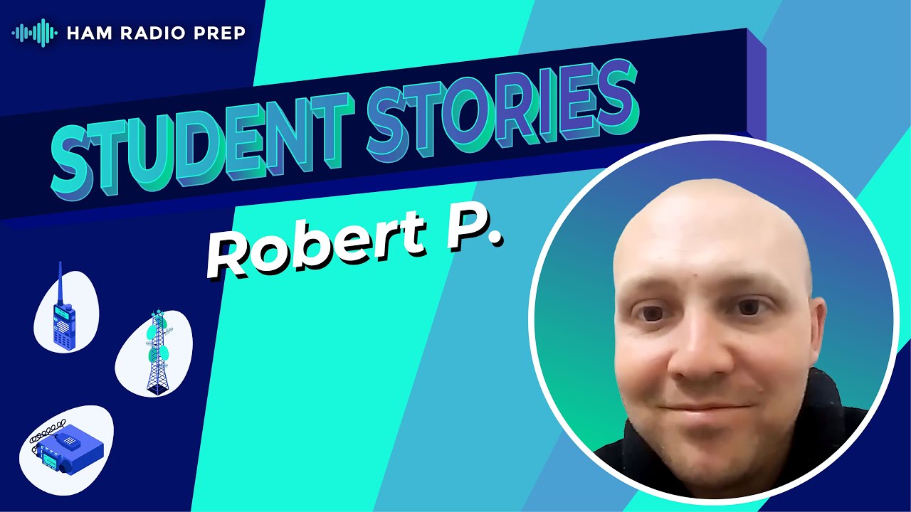 Robert passes his FCC Technician license amateur radio exam with Ham ...