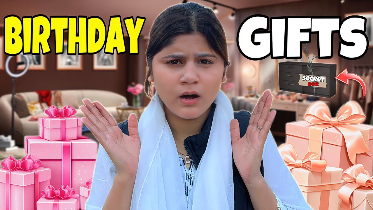 Sab birthday Gifts unbox😍 kiya Aur secret box bhi dikha diya| Uzair ko ...