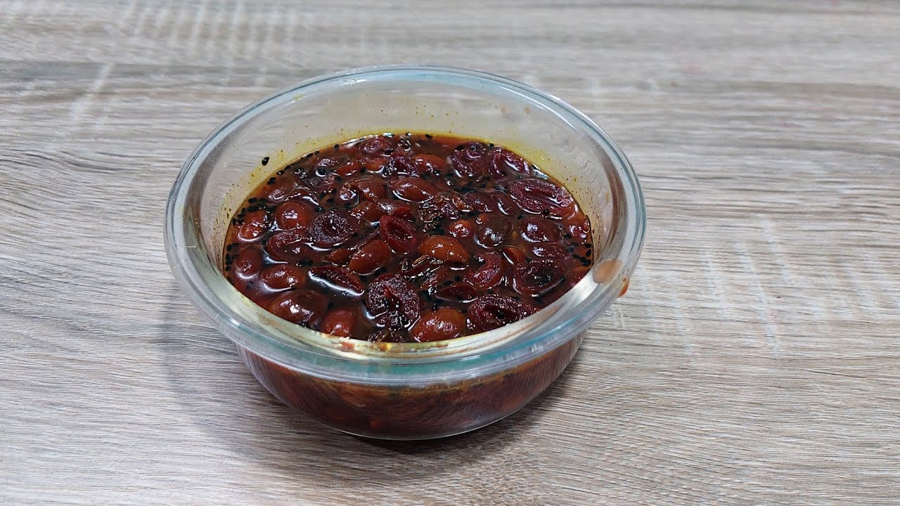 How to make karande / cranberry lungee/chutney recipe at home # ...