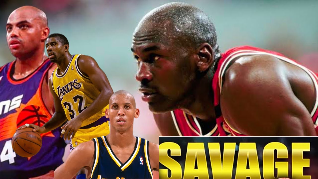 Michael Jordan Most Savage MOMENTS from LEGENDS - YouTube