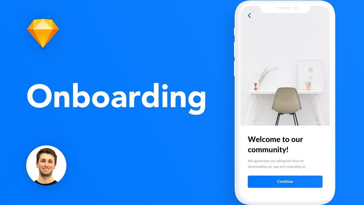 Onboarding UI (iOS App): Sketch Tutorials for Beginners - YouTube
