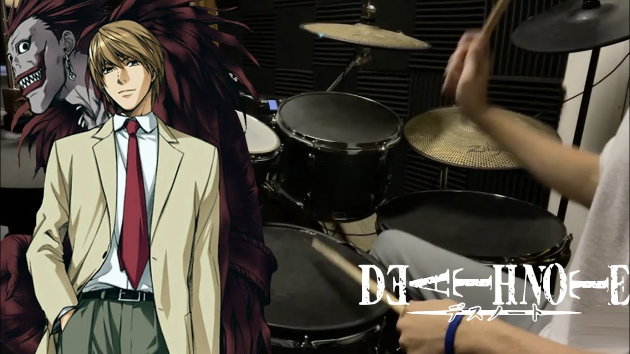 Death Note ED 1 -【Alumina(アルミナ)】by Nightmare/ナイトメア - Drum Cover - YouTube