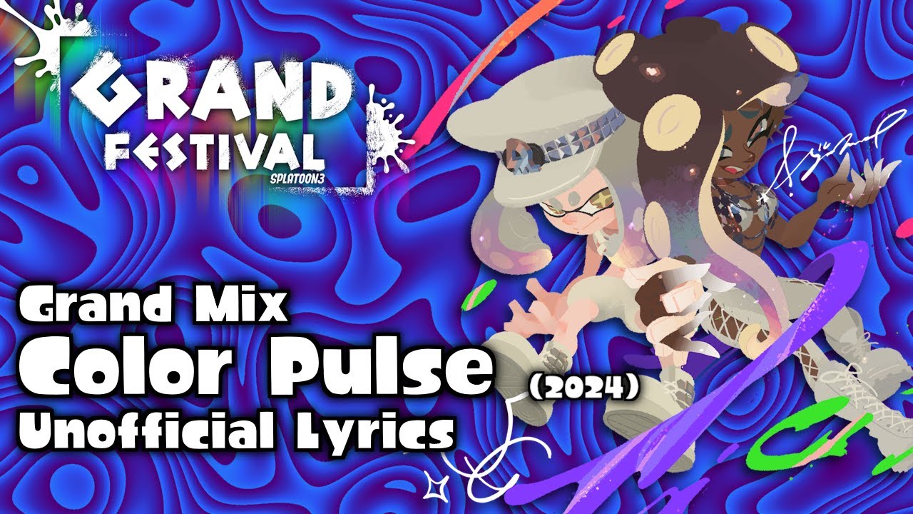 Color Pulse (Extended Lyrics) - Splatoon 3: GRAND FESTIVAL - YouTube