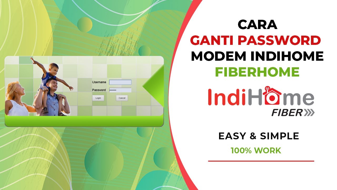 Cara Mengganti PASSWORD WIFI Indihome Fiberhome - YouTube