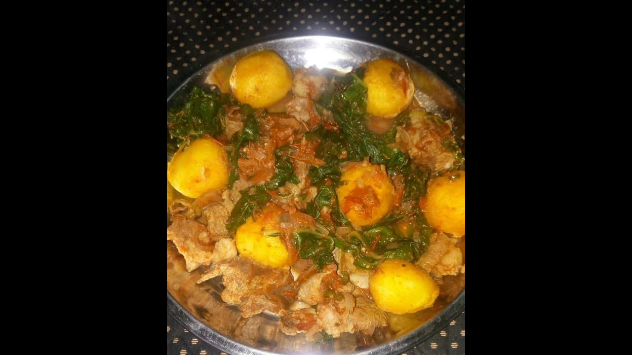 How to cook tumbukiza goat/Kenyan style tumbukiza goat - YouTube