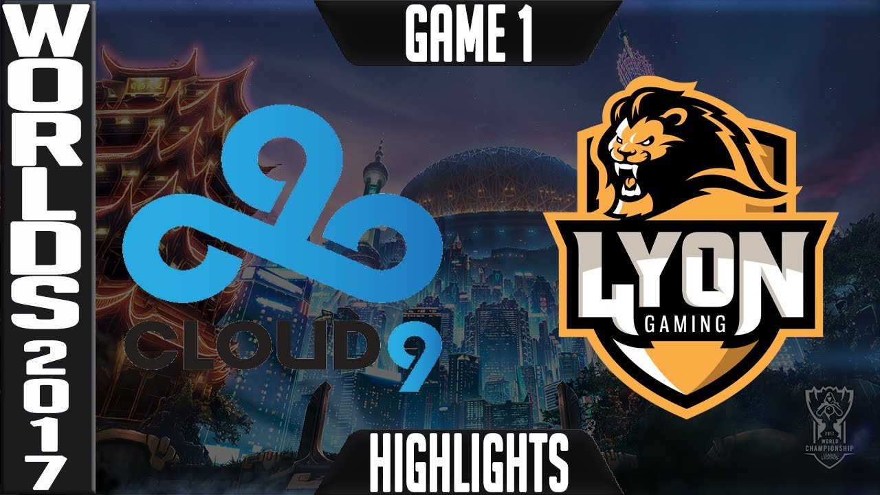 Cloud 9 vs Lyon Gaming Highlights Game 1 - S7 Worlds 2017 Play in Grand Final 1 of 4 - C9 vs LYN ...