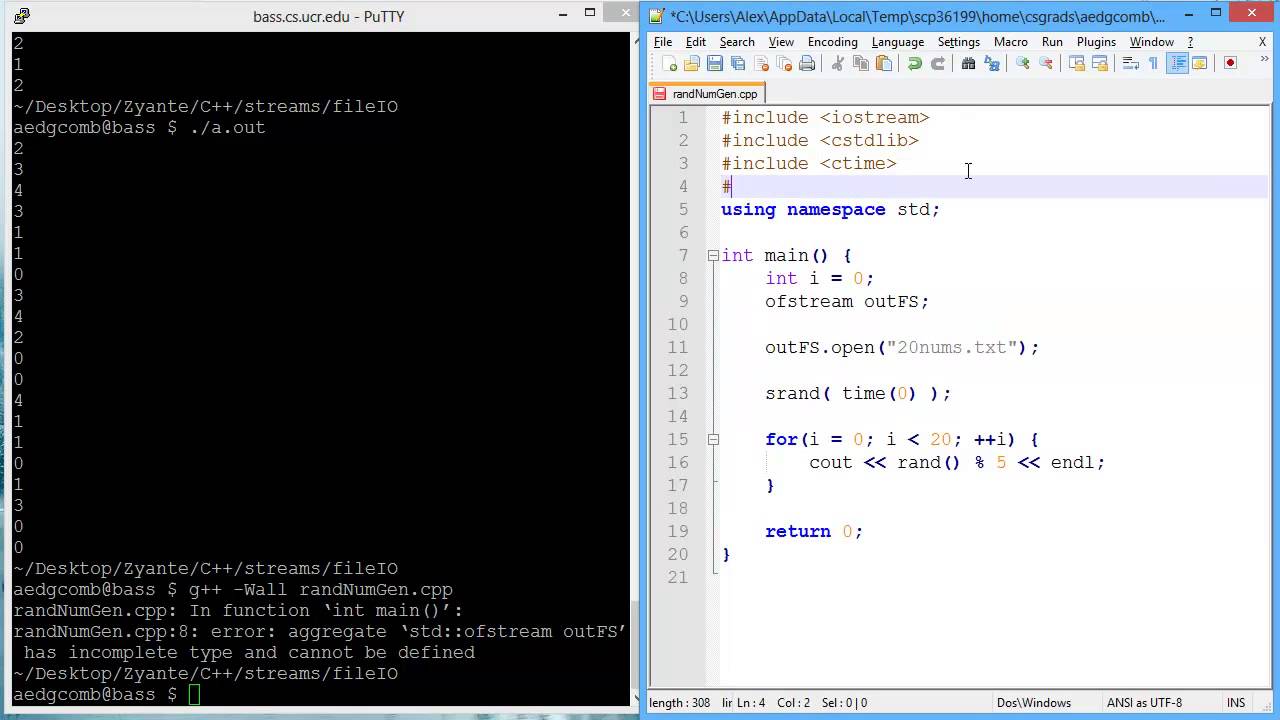 Programming Example Output File Stream Youtube 9881