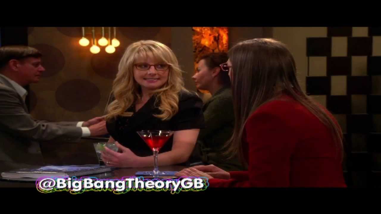 TBBT S07E01 - Bernadette upsets Amy while having drinks. - YouTube