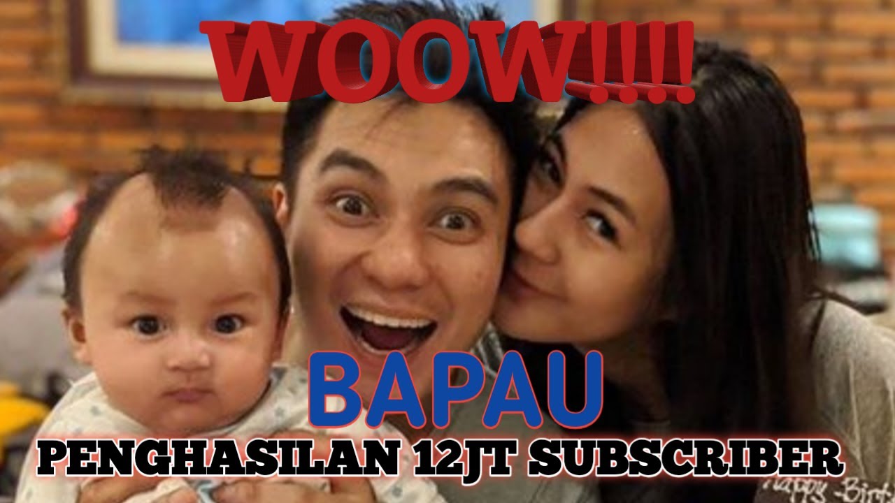 TERBARU! Penghasilan Youtube Baim Paula Setelah 12 Juta Subscribers ...
