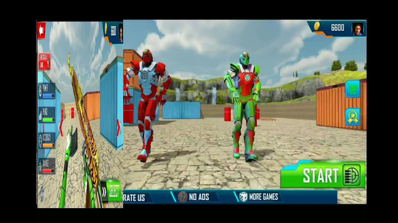 Robot FPS Shooting strike. - YouTube