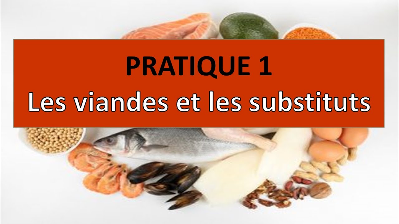 A1-Viandes et substituts_Pratique (1) - YouTube