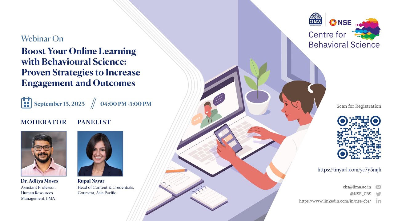 Boost Your Online Learning with Behavioural Science - YouTube
