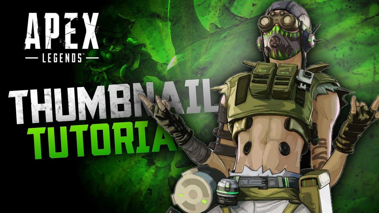 APEX LEGENDS Thumbnail SPEED ART on ANDROID | iTzReckless - YouTube