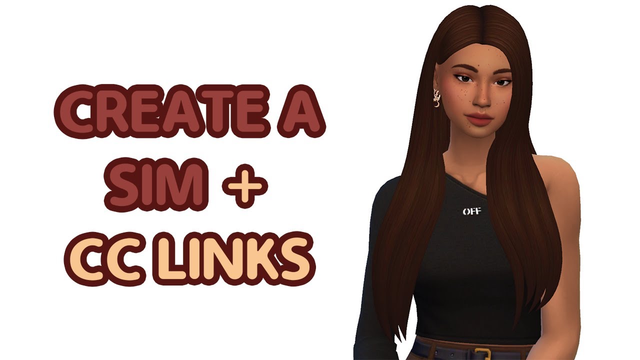 CREATE A SIM + CC LINKS - YouTube