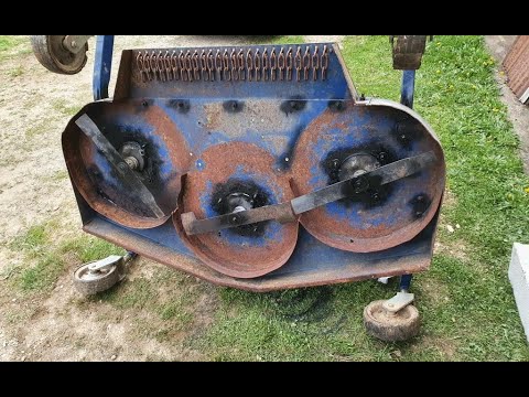 3 Point Tractor Driven Lawn Mower Conversion to Briggs & Stratton ...