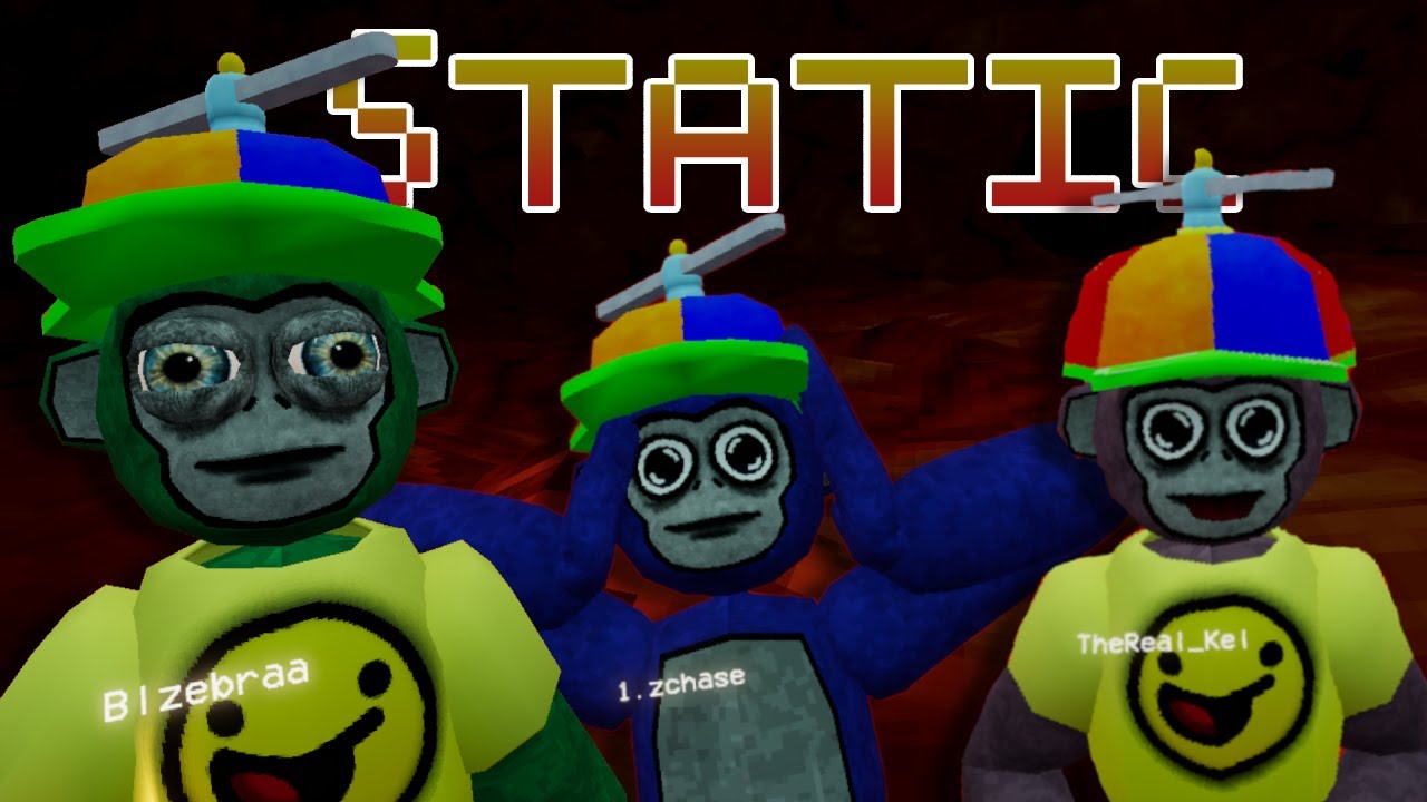 One of the coolest Gorilla Tag Fangames (STATIC VR) - YouTube