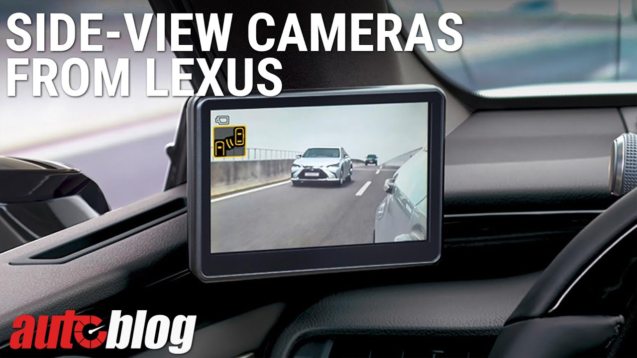 Side view cameras from Lexus - YouTube