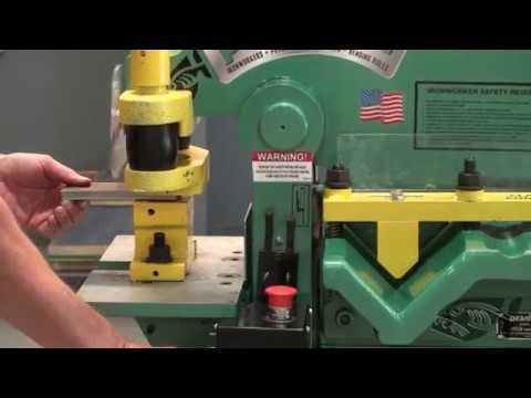 P50 Piranha Ironworker Operational video - YouTube