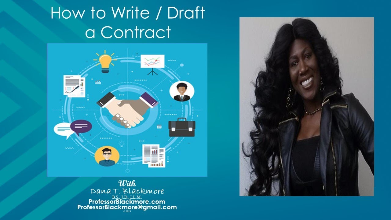 (COURSE) LAW: Write Draft & Negotiate Business Contracts (Samples ...