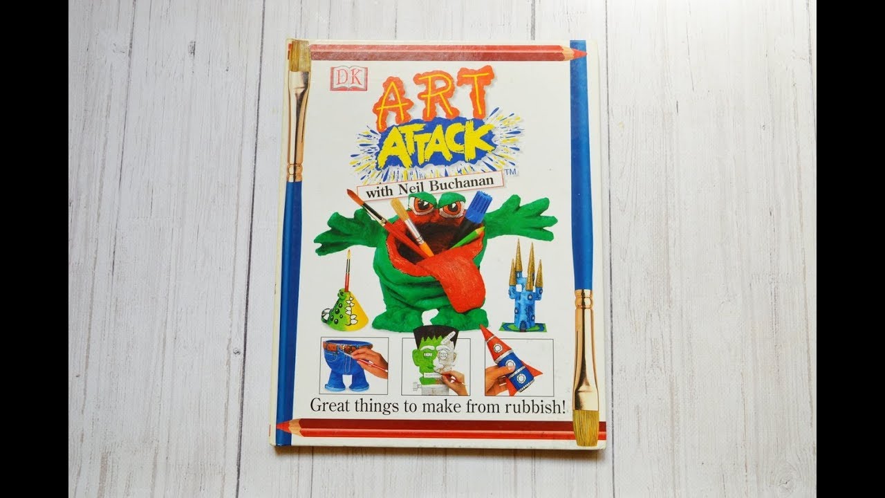 ART ATTACK great things to make from rubbish - YouTube