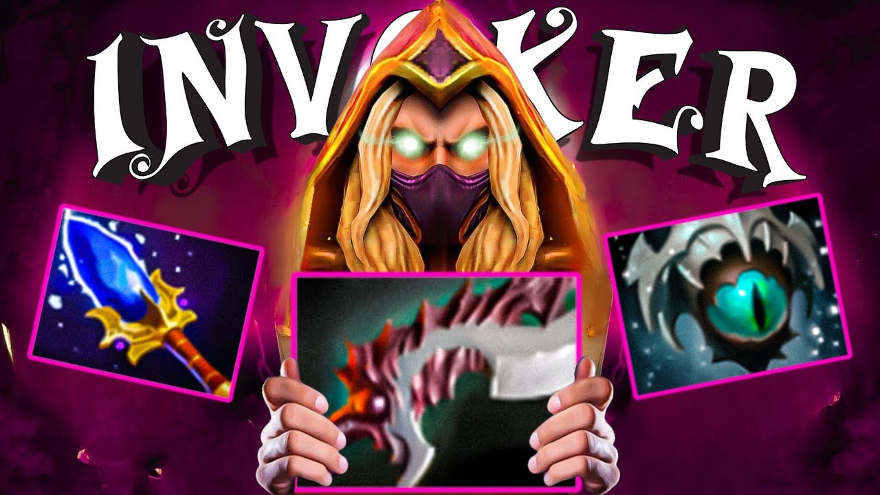 Invoker right click Abyssal Blade + Skadi Builds 37Kills Dota 2 - YouTube