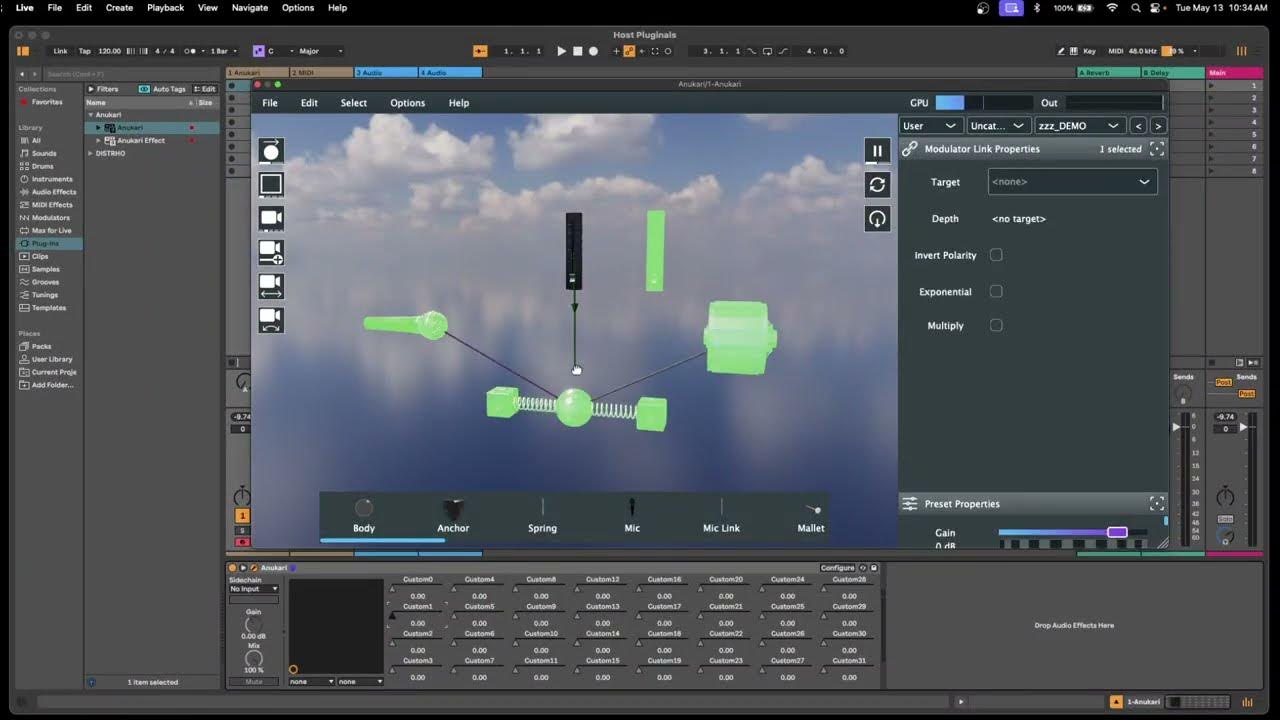 Anukari "Host Parameter" object: 1-minute tutorial - YouTube