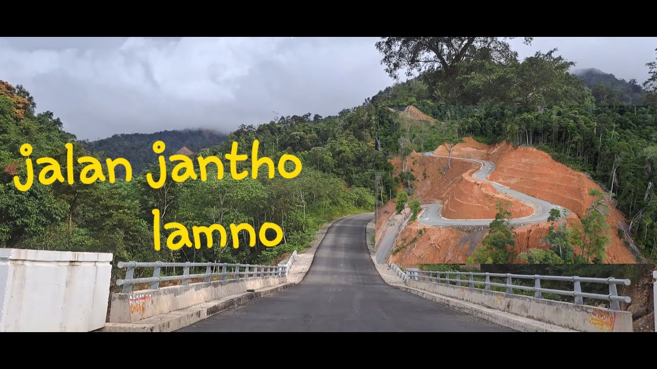 perjalanan menuju kelok 9 || aceh || jalan jantho - lamno - YouTube
