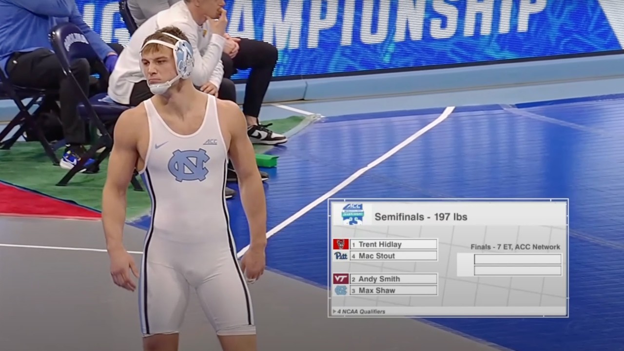 197lbs Max Shaw (North Carolina) vs Andy Smith (Virginia Tech) - YouTube
