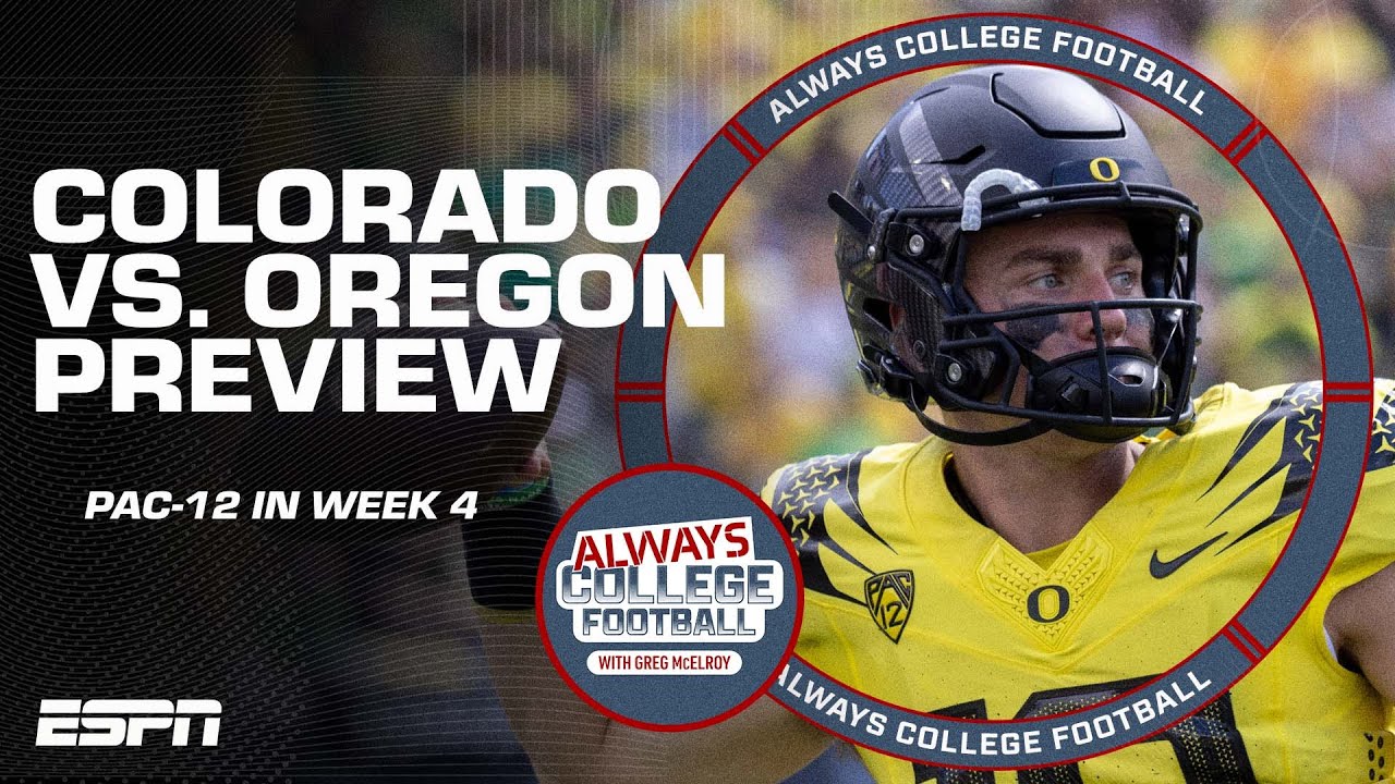Does Oregon want a high-scoring game vs. Colorado? | Always College ...