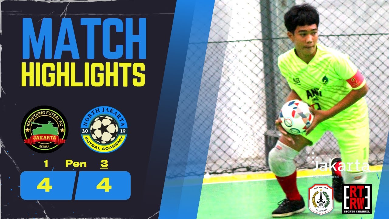 MATCH #2 PUTRA TAMPIL MEMUKAU | KAMPOENG FUTSAL VS NORTH JAKARTA FA ...