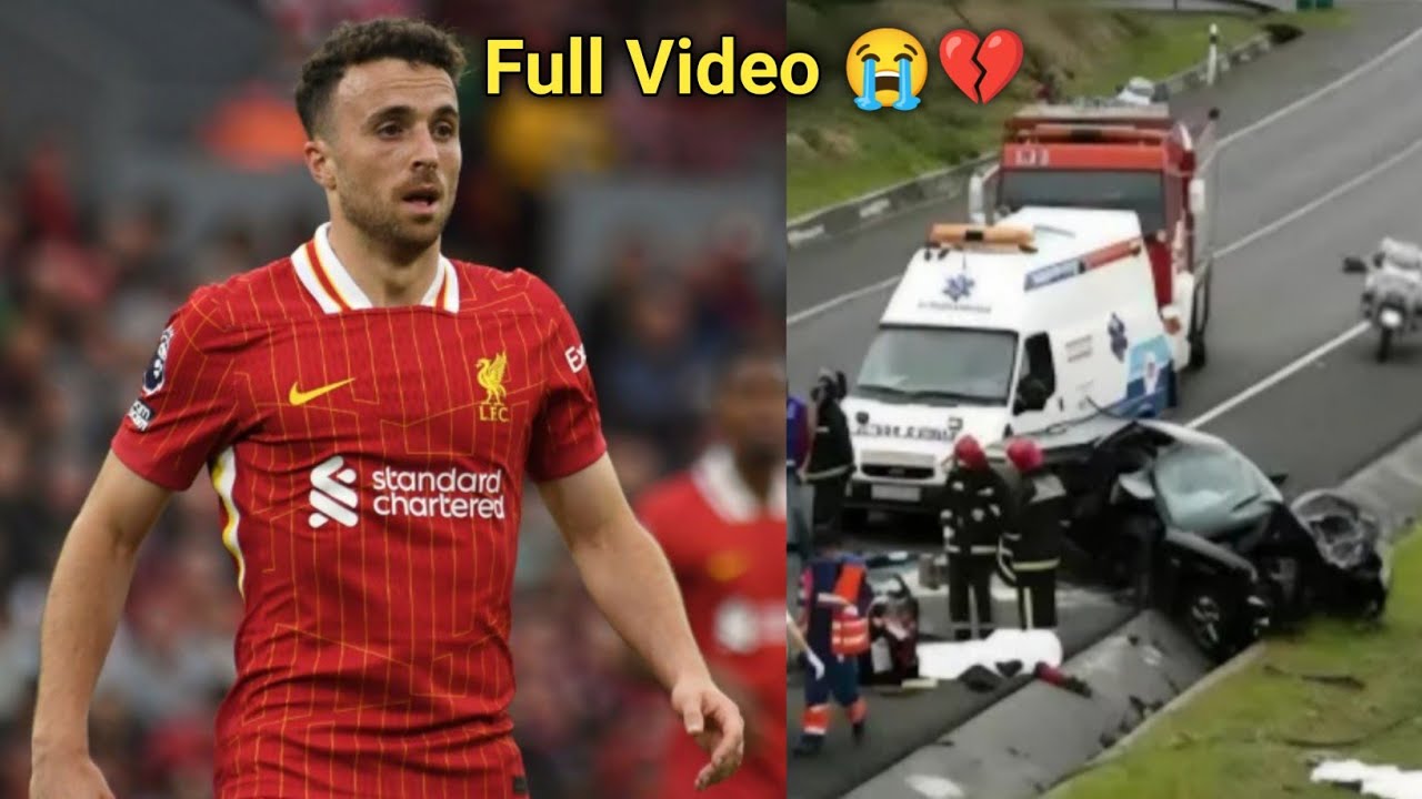💔Diogo Jota CAR CRASHIN Gand CATCHING FIRE🔥 Diogo Jota passed away😭 ...