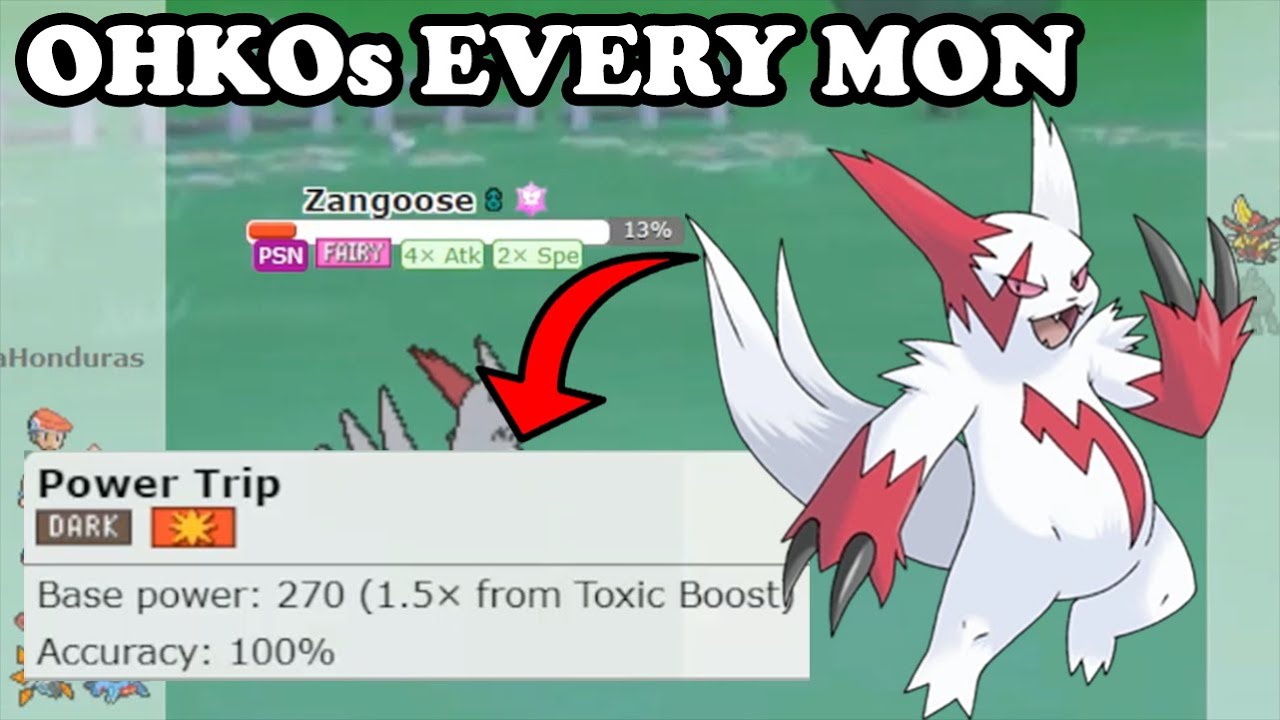(1830+) BELLY DRUM ZANGOOSE IS THE BEST SWEEPER!! Pokemon Scarlet and ...