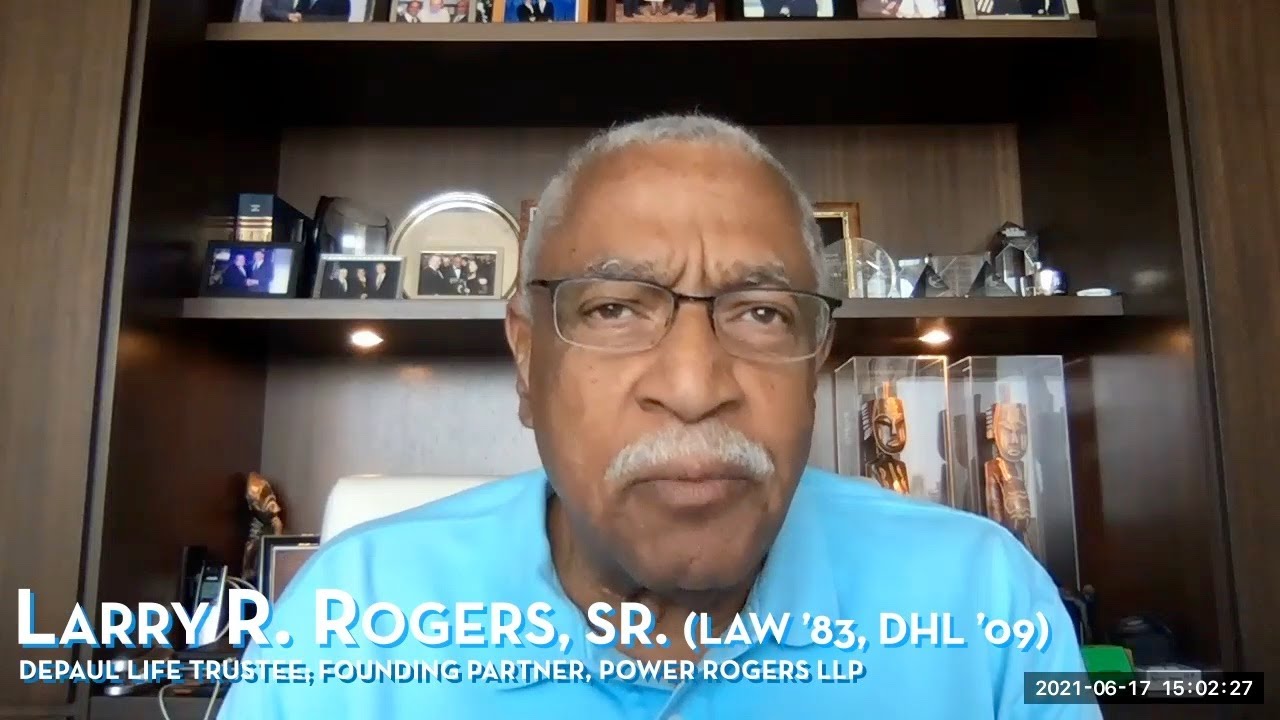 Larry Rogers (JD '83, DHL '09) | Now We Must: Chronicles and ...