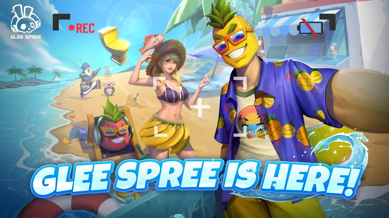 Glee Spree, Trend+ Baru Hadir dengan Skin Unik! | Garena Free Fire ...