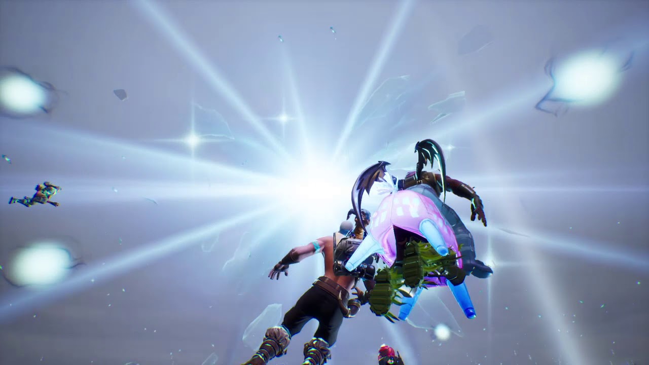 Fortnite cube explosion - YouTube